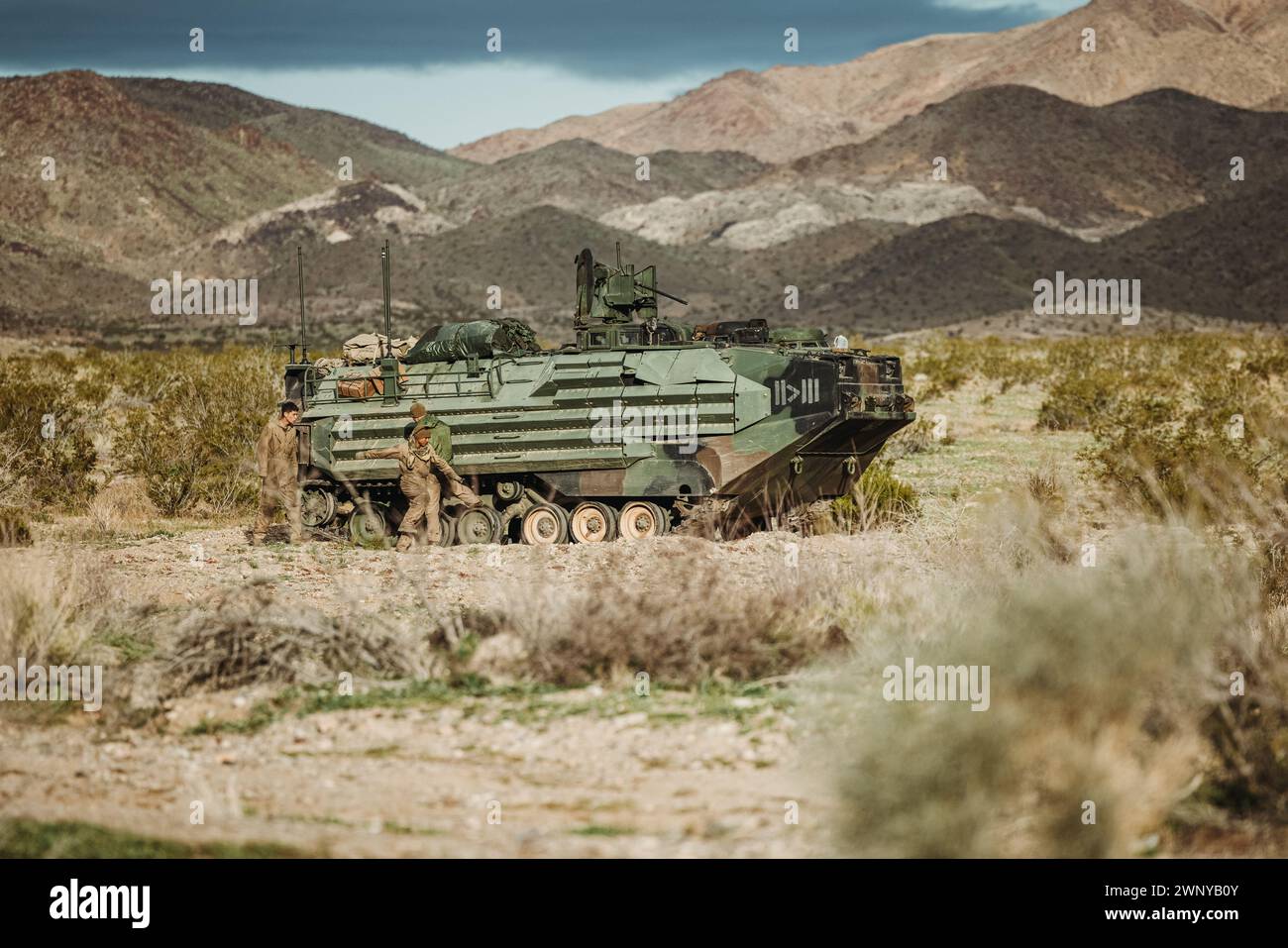 U.S. Marines with 3rd Amphibious Assault Battalion, 1st Marine Division ...