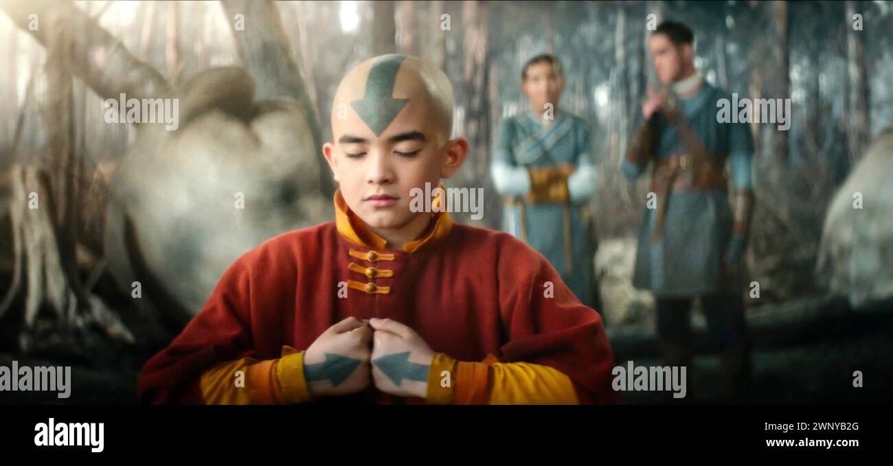 AVATAR: THE LAST AIRBENDER, Gordon Cormier, Kiawentiio, Ian Ousley ...