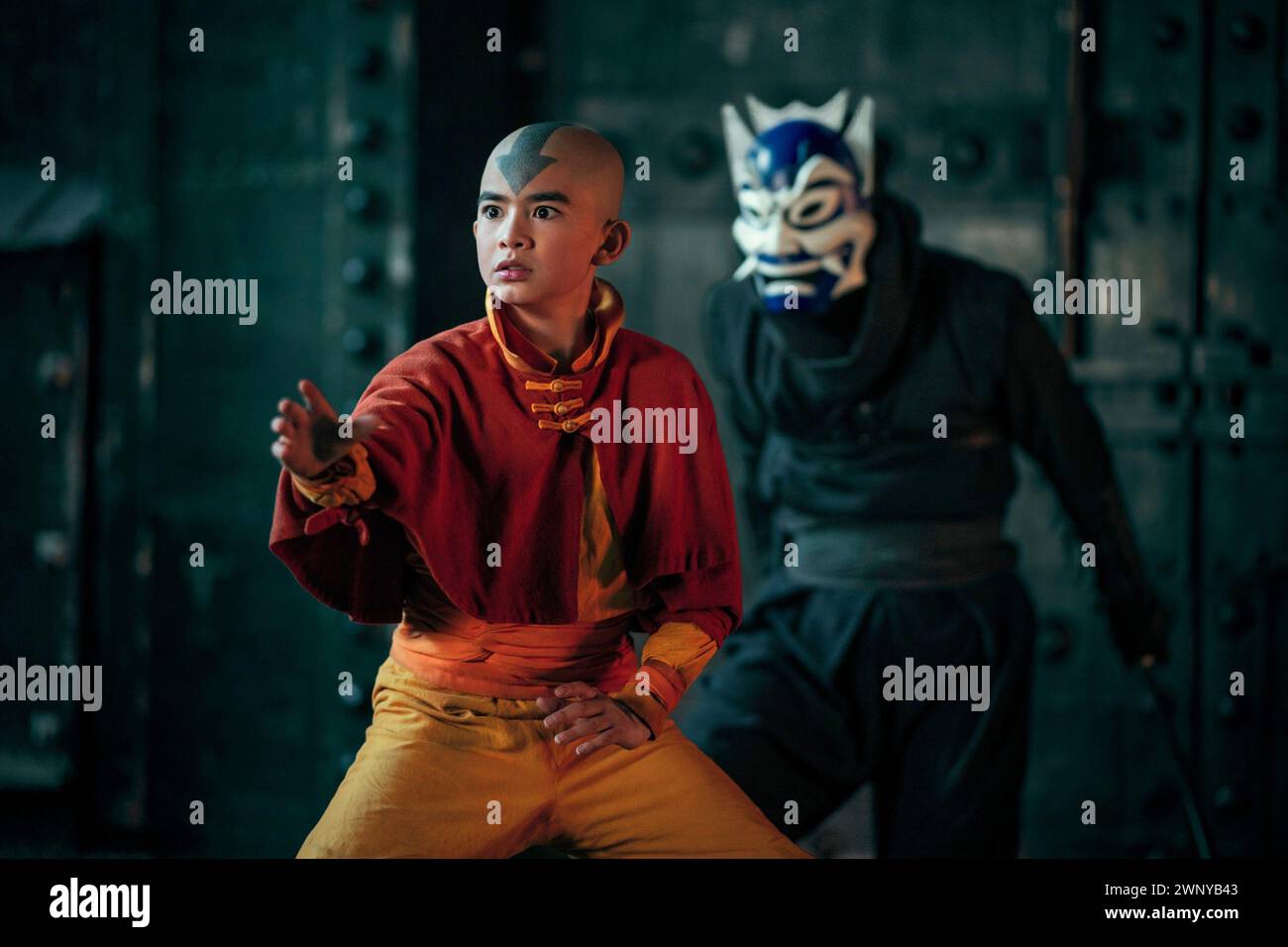 AVATAR: THE LAST AIRBENDER, Gordon Cormier (front), (Season 1, aired ...