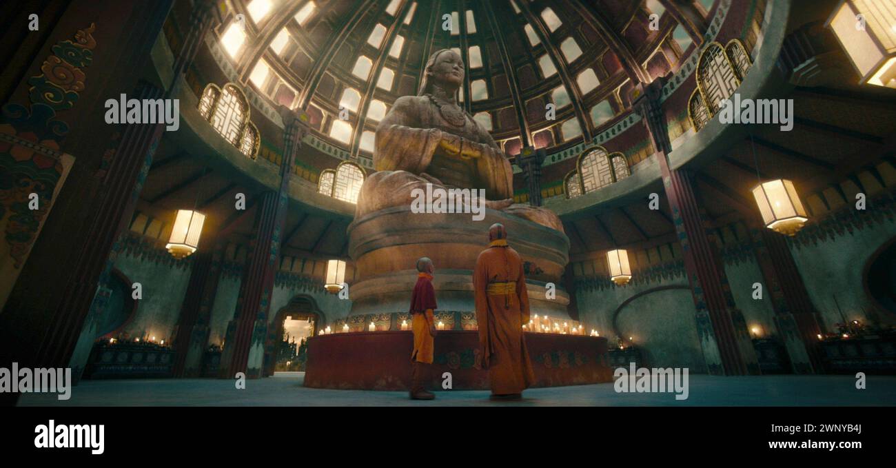 AVATAR: THE LAST AIRBENDER, from left: Gordon Cormier, Lim Kay Siu ...