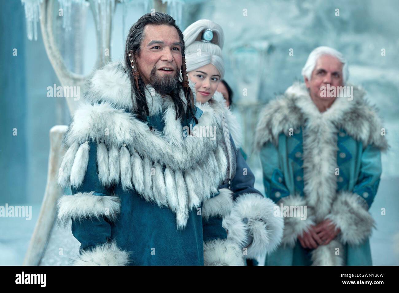 AVATAR: THE LAST AIRBENDER, from left: Nathaniel Arcand, Amber ...