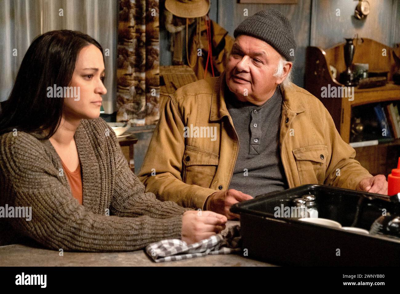 RESIDENT ALIEN, from left: Sara Tomko, Gary Farmer, 141 Seconds ...