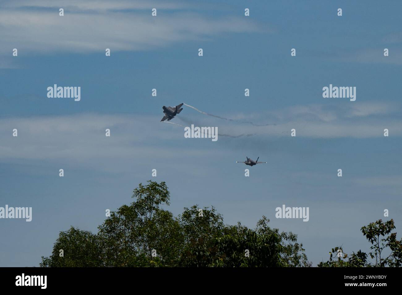 A U.S. Air Force F-35 Lighting II assigned to Eielson Air Force Base ...