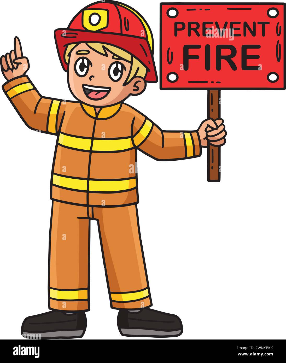 Prevent fire Stock Vector Images - Alamy