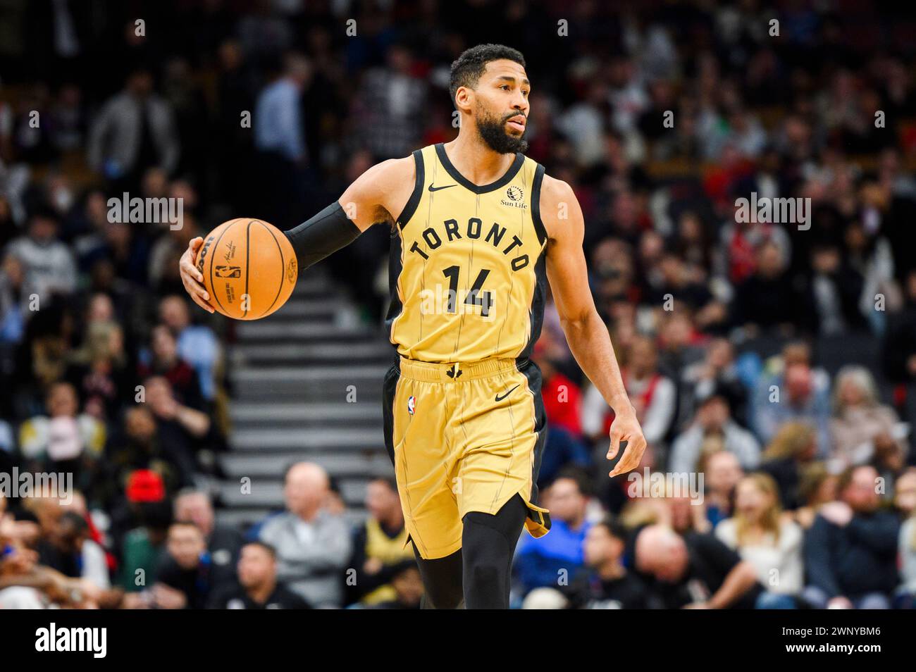 Toronto, Canada. 26th Jan, 2024. Toronto Raptors forward Garrett Temple ...