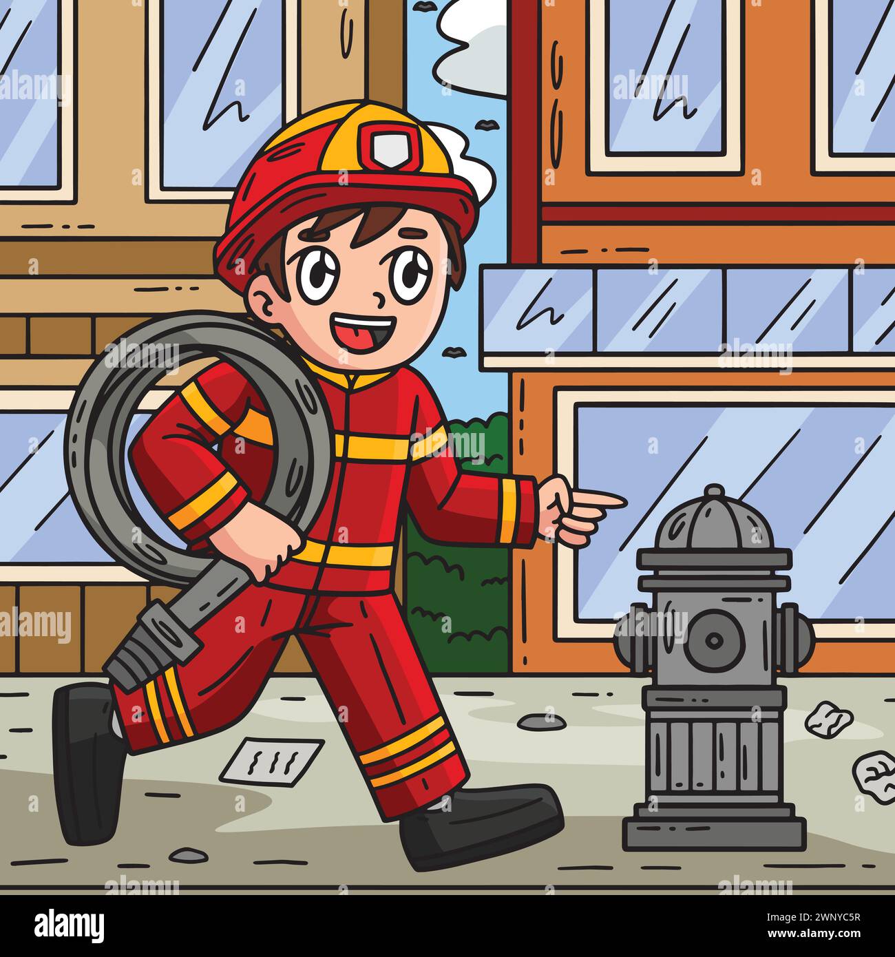 Fire hydrant clipart Stock Vector Images - Alamy