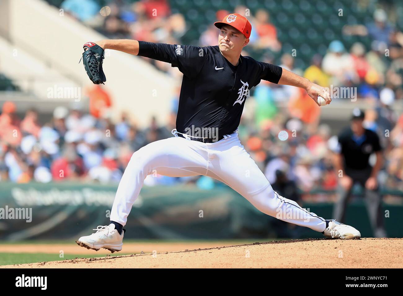 LAKELAND, FL - MARCH 04: Detroit Tigers pitcher Tarik Skubal (29 ...