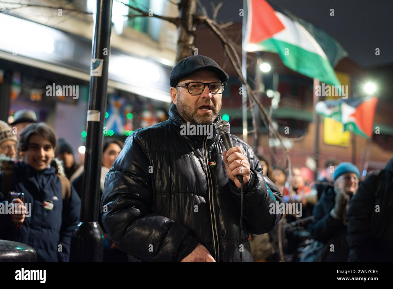 London, UK. 4 March, 2024. Andrew Feinstein, activist and former member ...