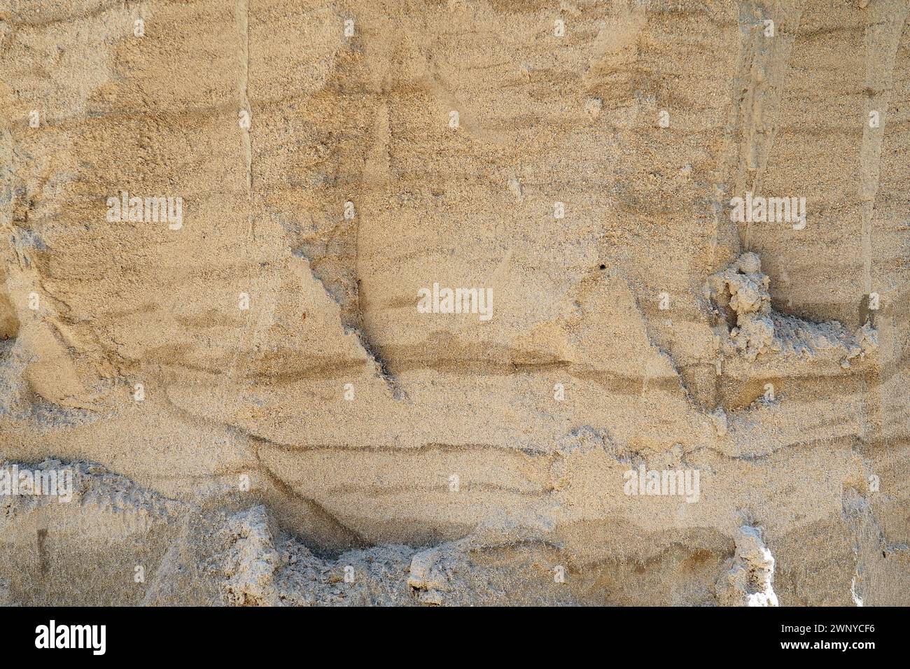 Sandstone is a fragmentary sedimentary rock, a homogeneous or layered ...