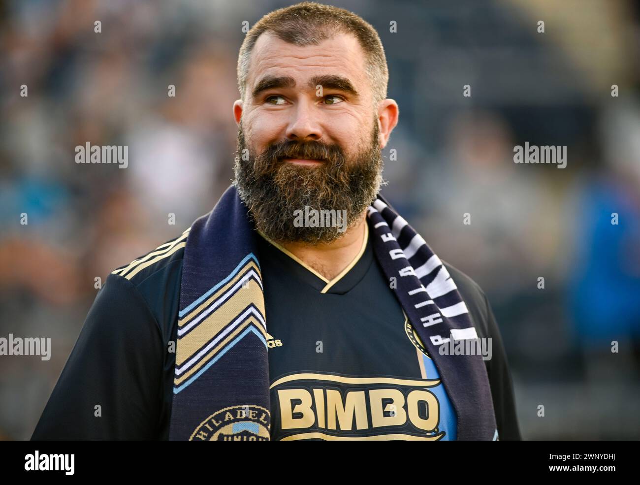 Jason kelce 2024 eagles hi-res stock photography and images - Alamy