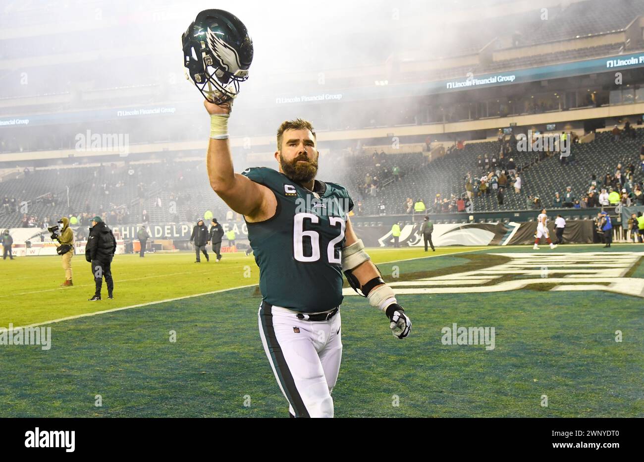 Philadelphia, Pennsylvania, USA. 4th Mar, 2024. Eagles JASON KELCE C ...