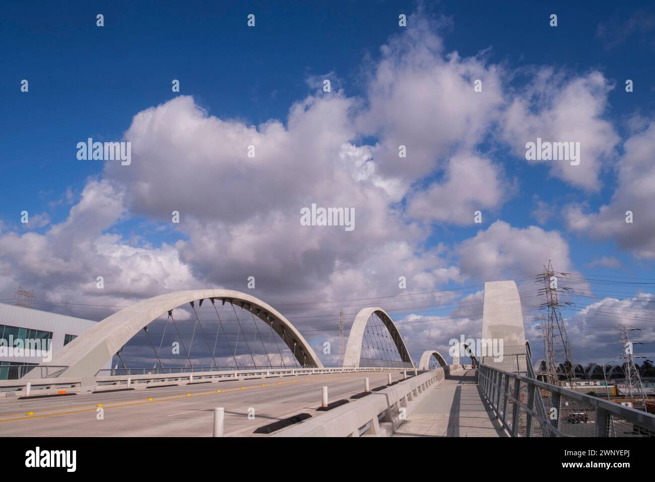 Sixth Street Viaduct, Downtown Los Angeles, California, United States ...