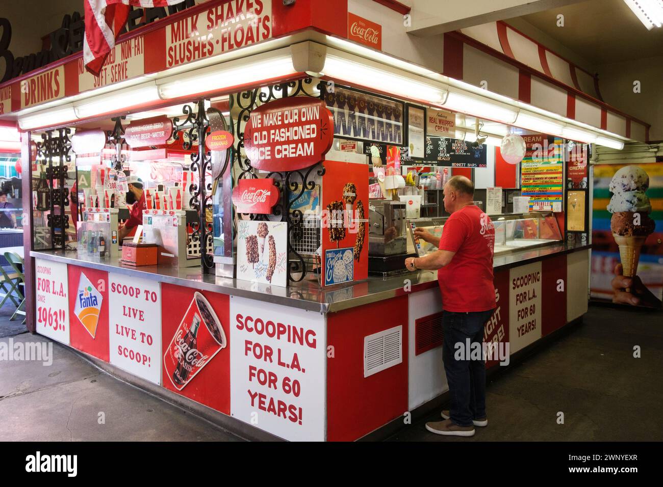 The Original Farmers Market, Los Angeles, California, United States of ...