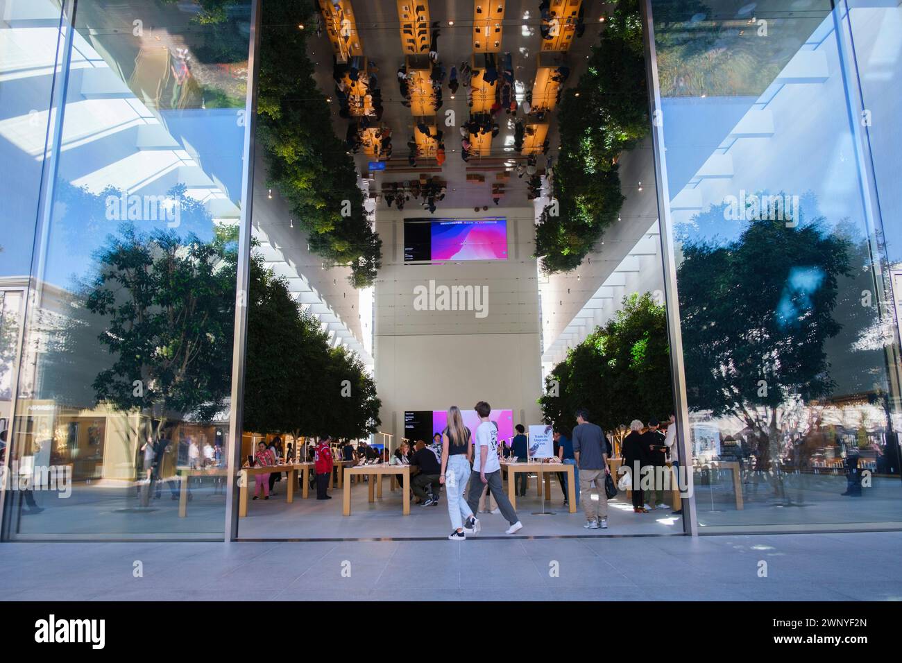 Apple store los hi-res stock photography and images - Alamy