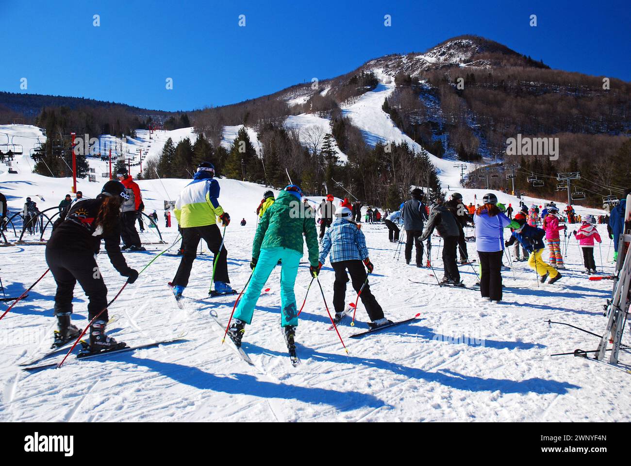 Hunter mountain new york skiing hi-res stock photography and images - Alamy