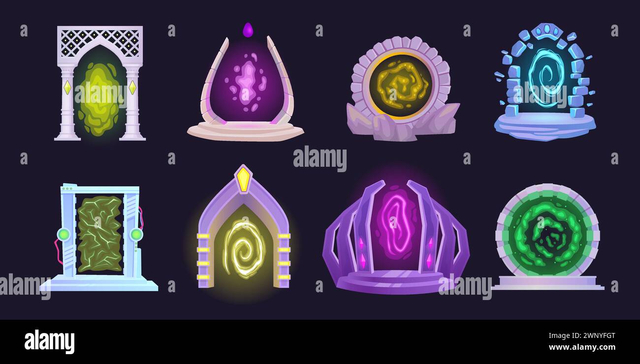 Teleport cartoon Stock Vector Images - Alamy