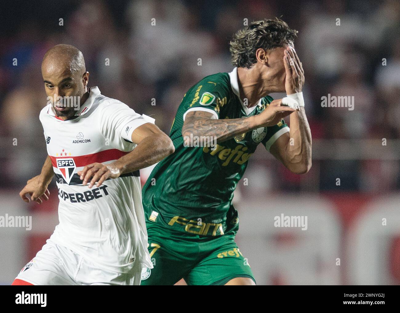 São Paulo (SP), 03/03/2024 - Football / São Paulo x Palmeiras - Lucas ...