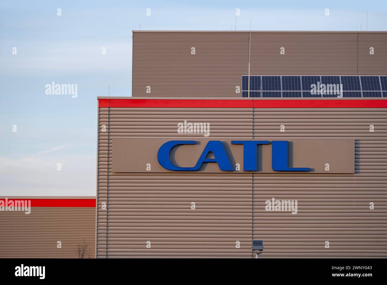 Advertising banner CATL Contemporary Amperex Technology Limited ...