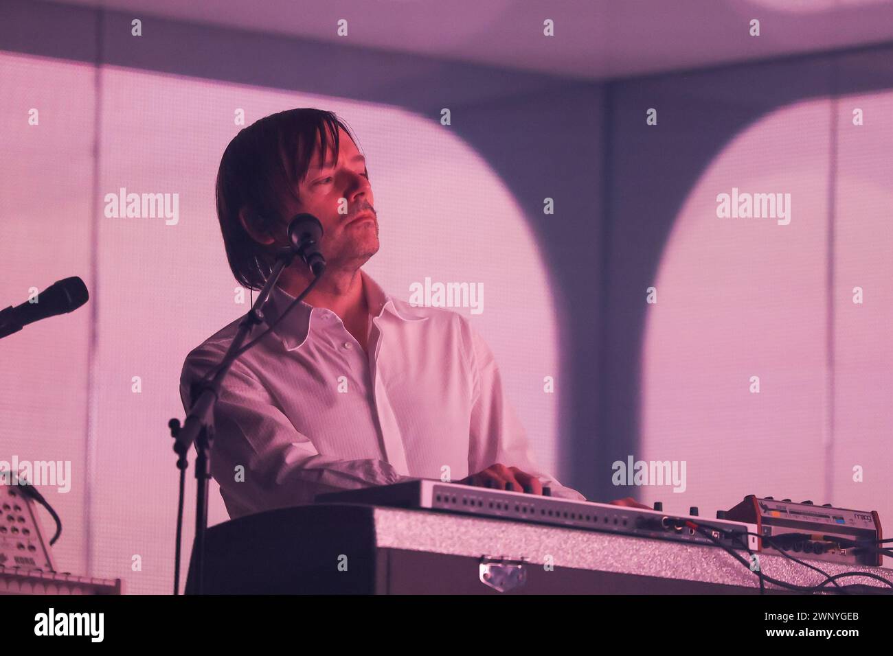 Berlin, Germany. 04th Mar, 2024. Jean-Benoît Dunckel plays at the start ...
