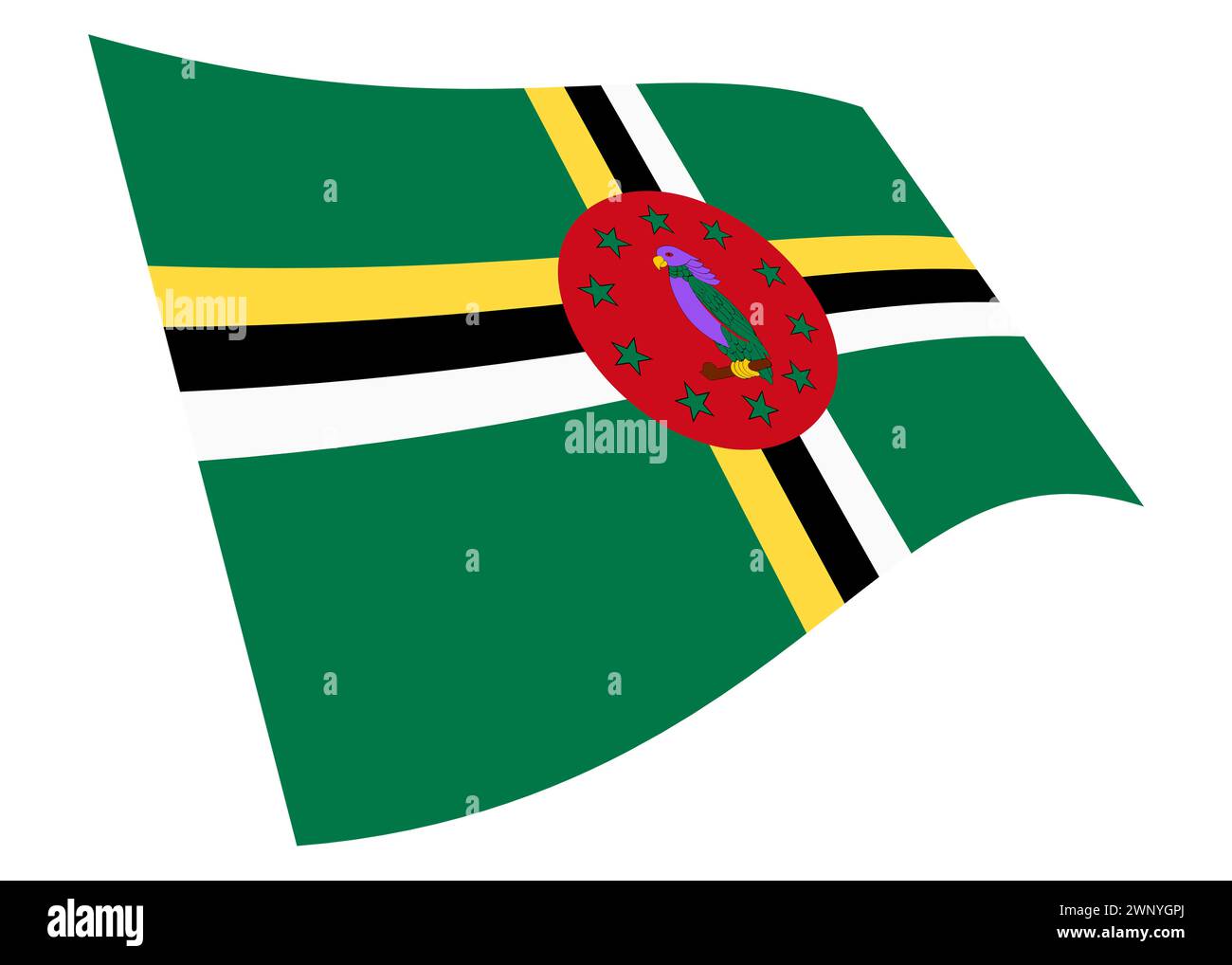 Dominica official emblem Cut Out Stock Images & Pictures - Alamy