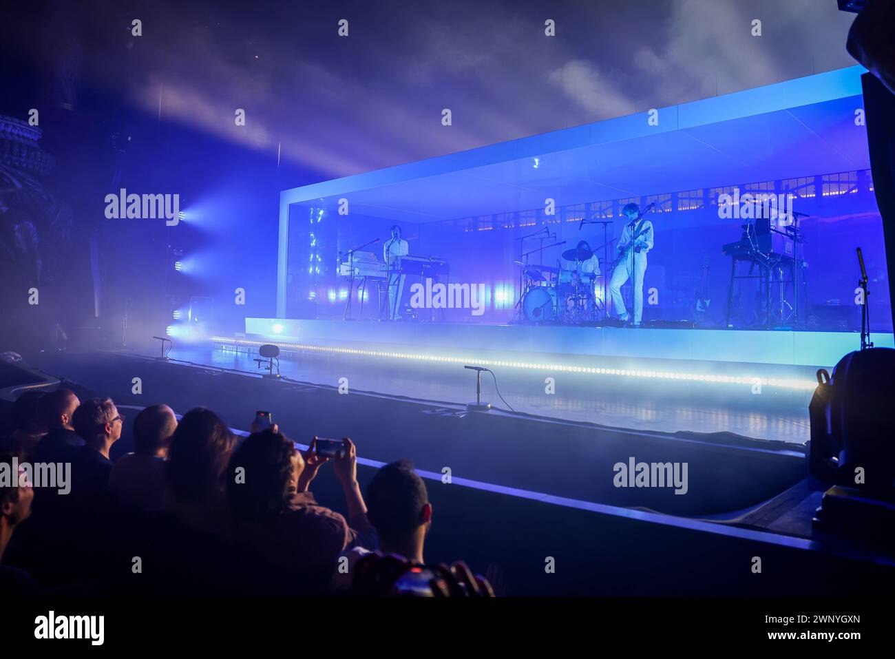 Berlin, Germany. 04th Mar, 2024. The band plays at the launch of the ...