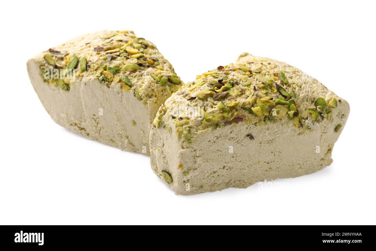 Sesame halva pistachios nuts hi-res stock photography and images - Alamy