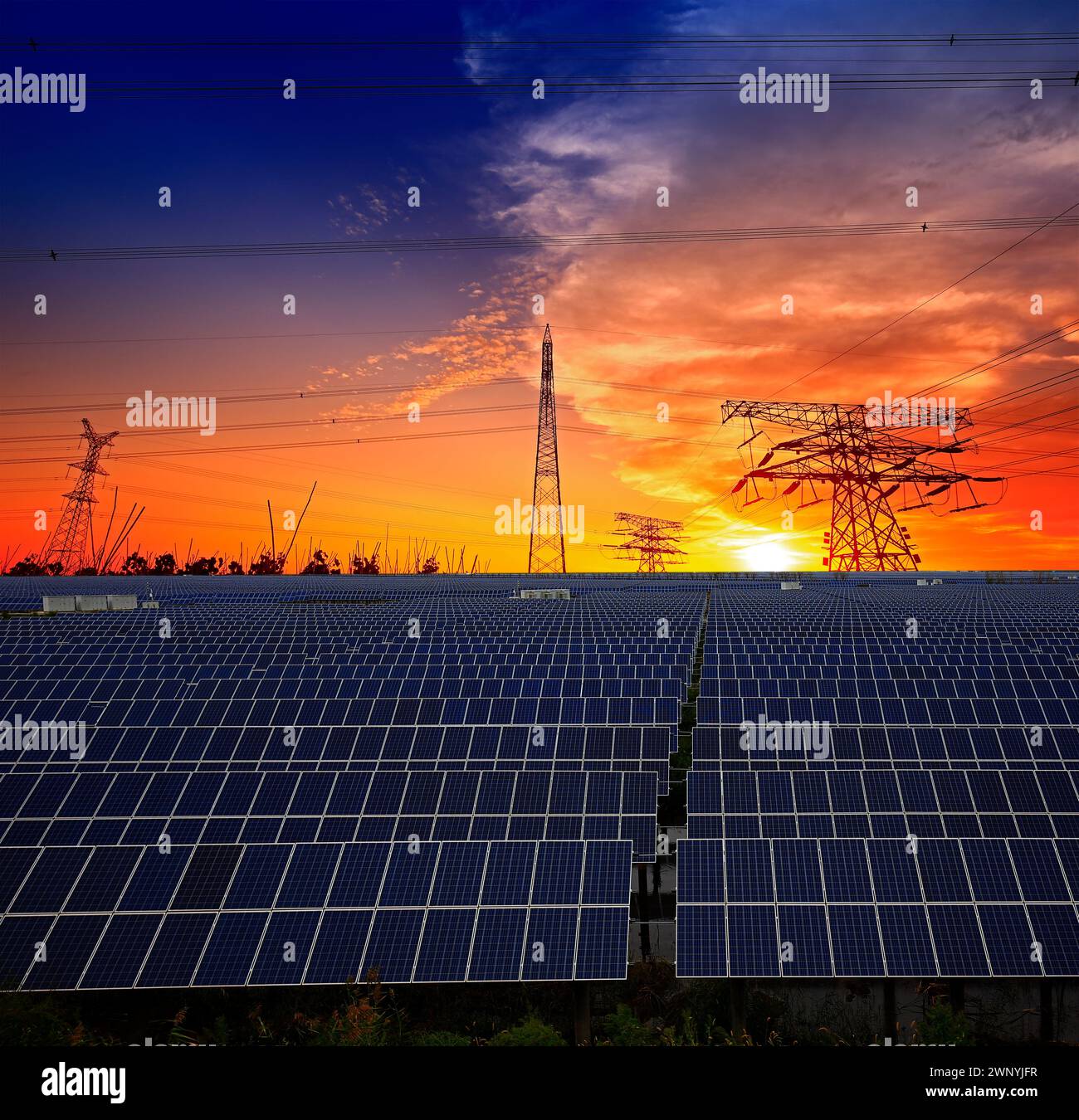 Grid tied solar hi-res stock photography and images - Alamy
