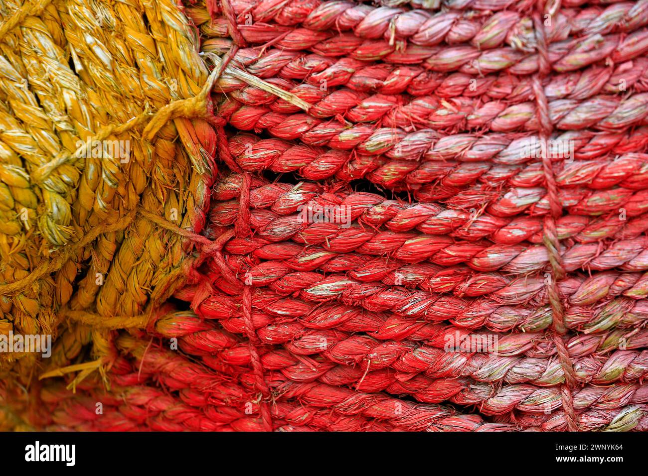 The background of the grass weaving Stock Photo - Alamy