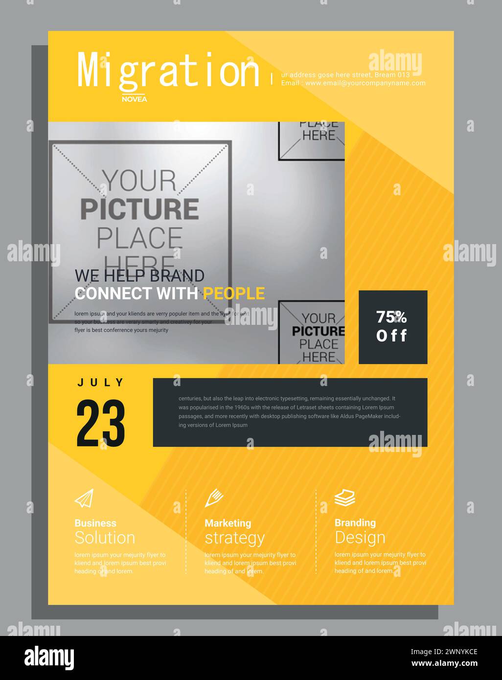 Creative Modern Flyer. Annual Report, Creative Portfolio, A4 minimal ...