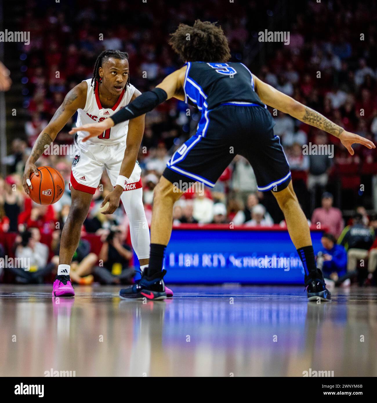 Raleigh, NC, USA. 04th Mar, 2024. North Carolina State Wolfpack guard ...