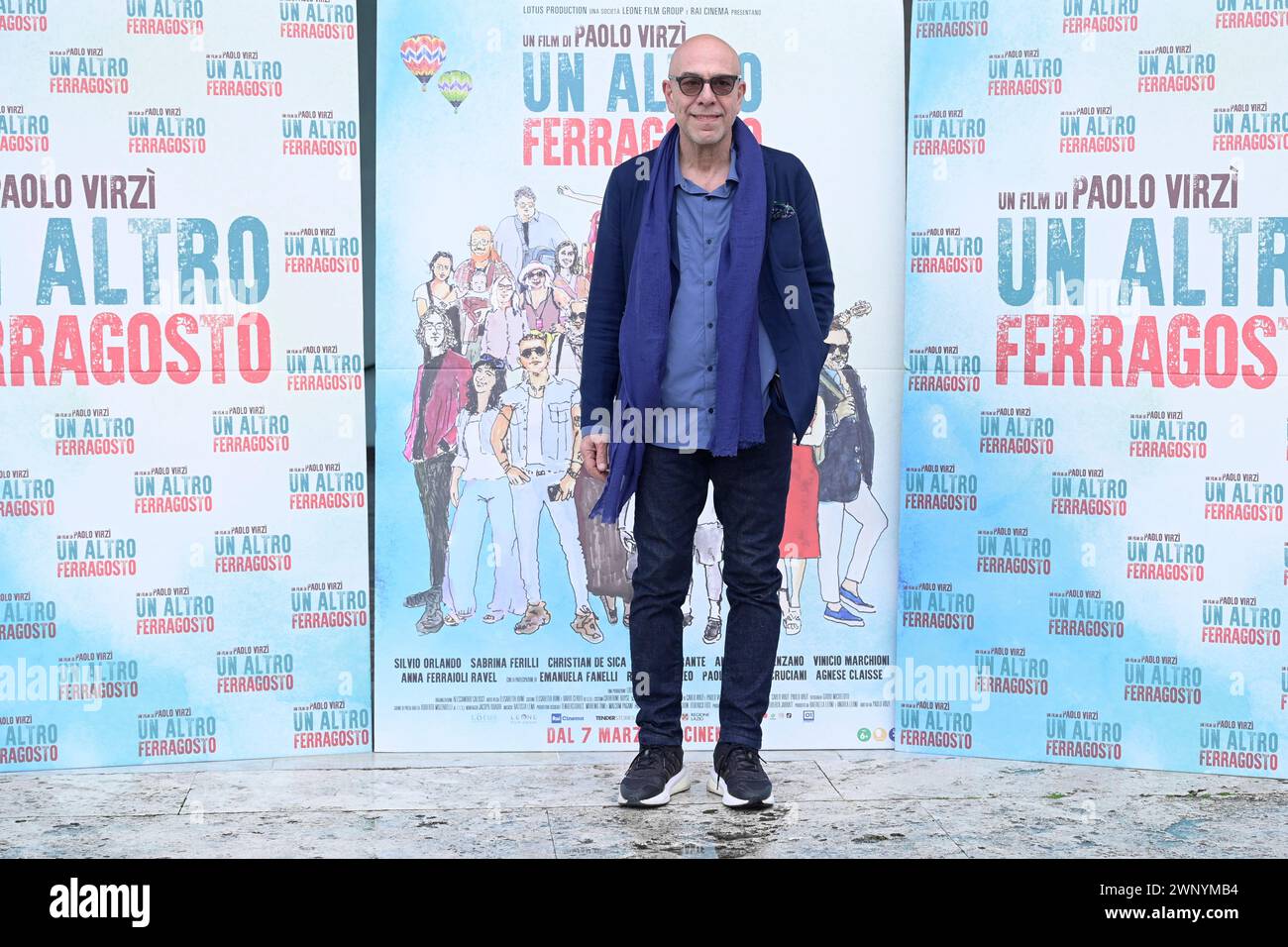 Rome, Italy. 04th Mar, 2024. Paolo Virzì attends the photocall of movie ...