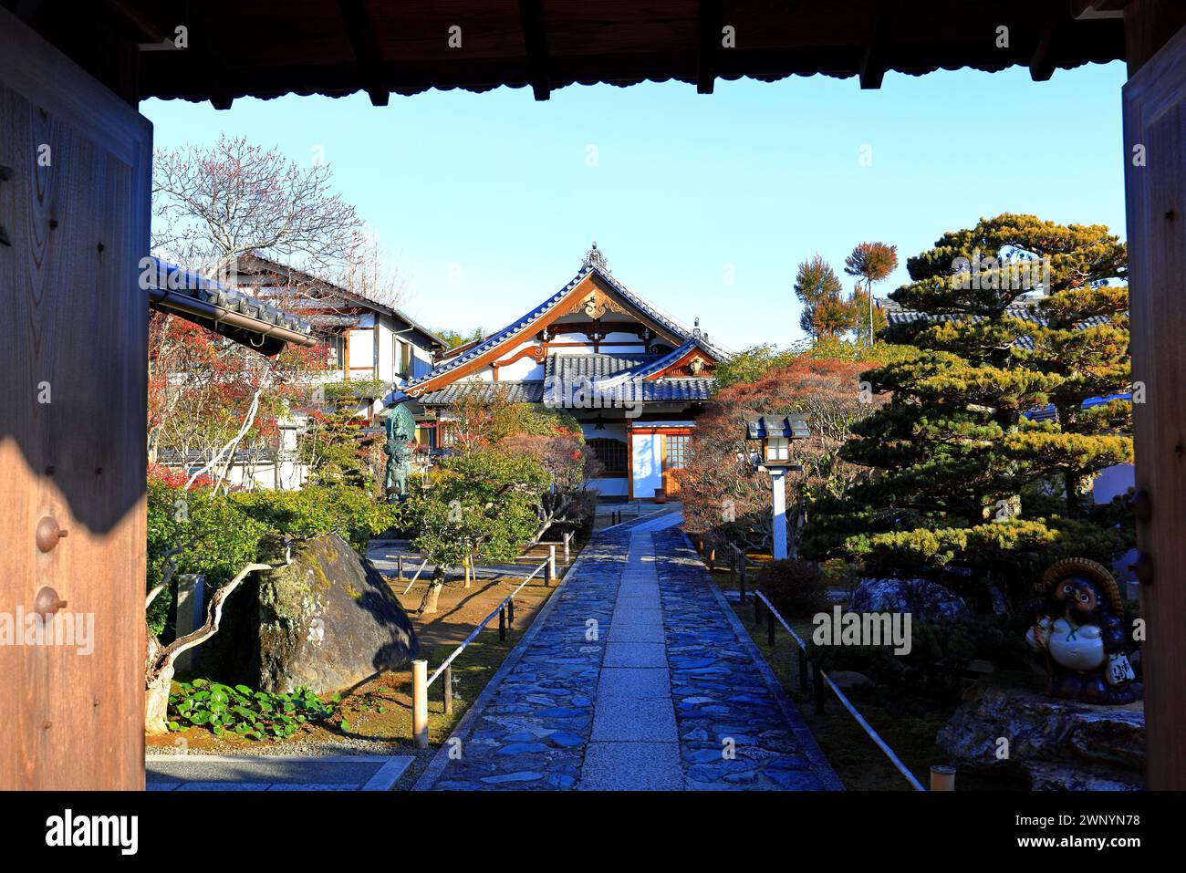 Tenryu-ji, a venerable Zen temple at Arashiyama, Susukinobabacho ...