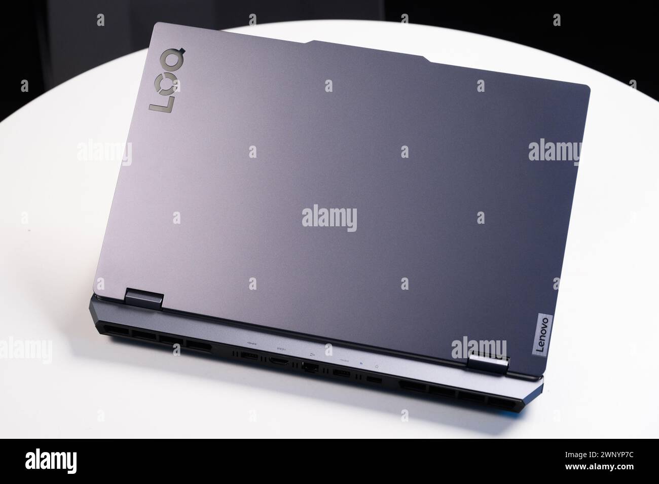 HCMC, VN - Mar 2024. Lenovo LOQ15IRX9 Laptop for editorial use only ...