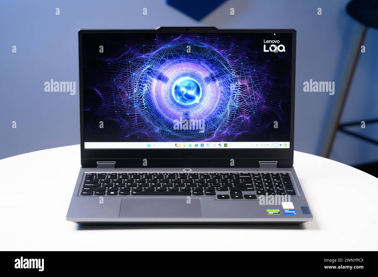 HCMC, VN - Mar 2024. Lenovo LOQ15IRX9 Laptop for editorial use only ...