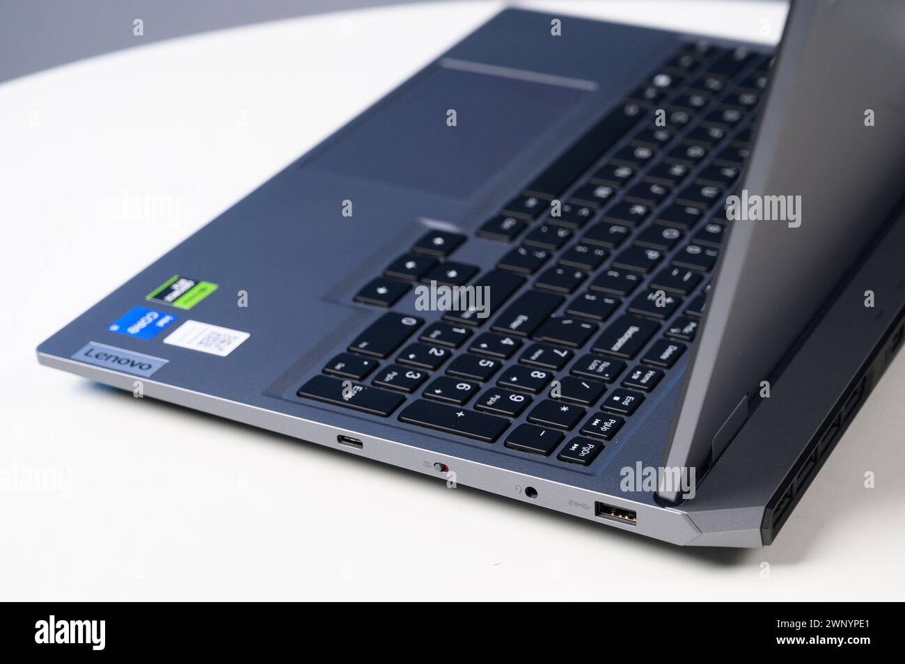 HCMC, VN - Mar 2024. Lenovo LOQ15IRX9 Laptop for editorial use only ...