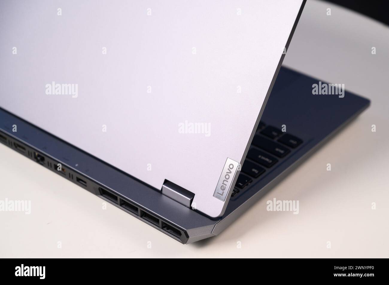 HCMC, VN - Mar 2024. Lenovo LOQ15IRX9 Laptop for editorial use only ...