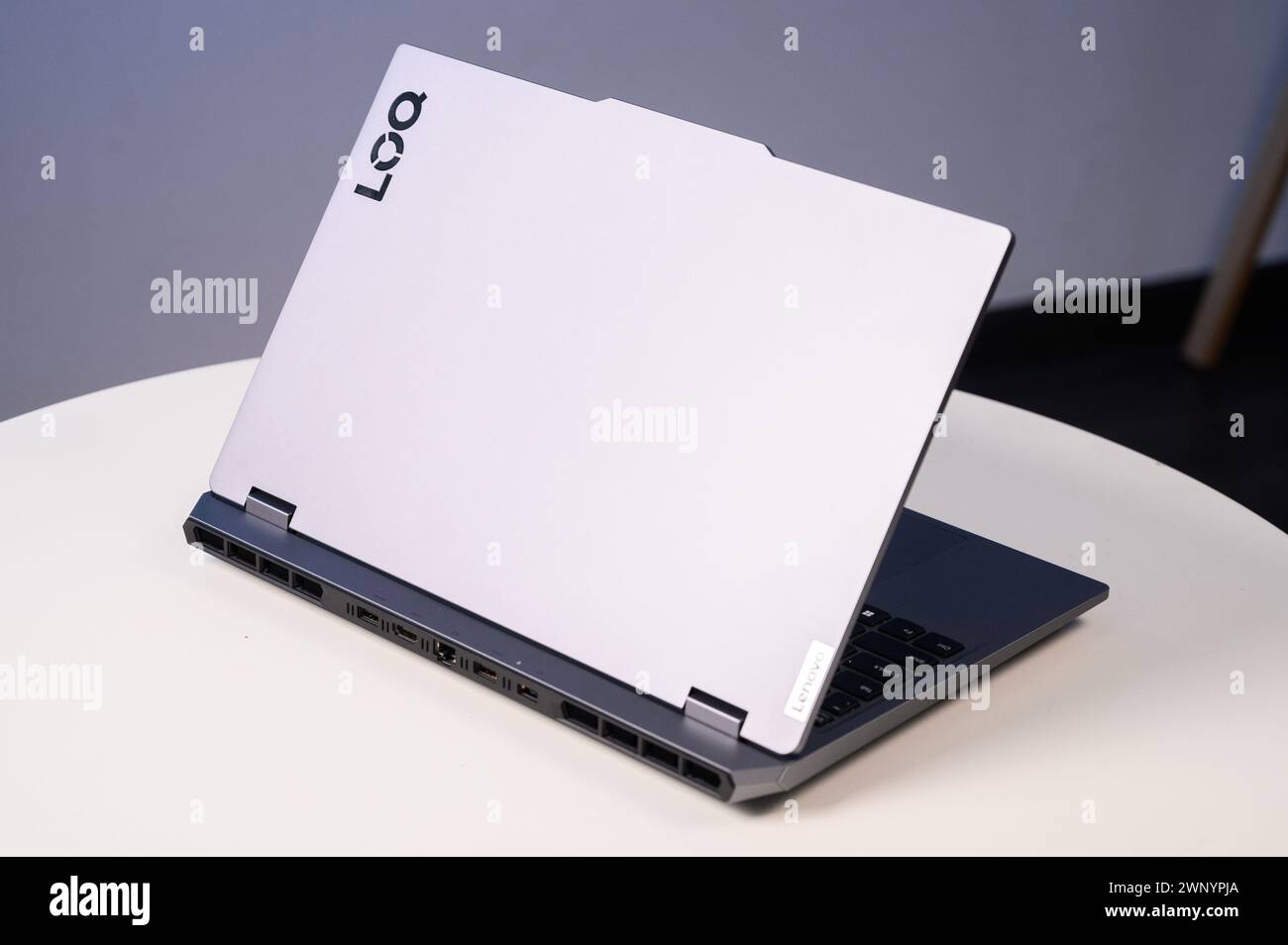 HCMC, VN - Mar 2024. Lenovo LOQ15IRX9 Laptop for editorial use only ...