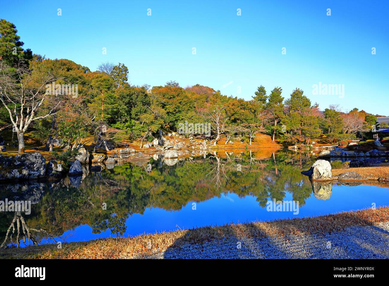 Tenryu-ji, a venerable Zen temple at Arashiyama, Susukinobabacho ...