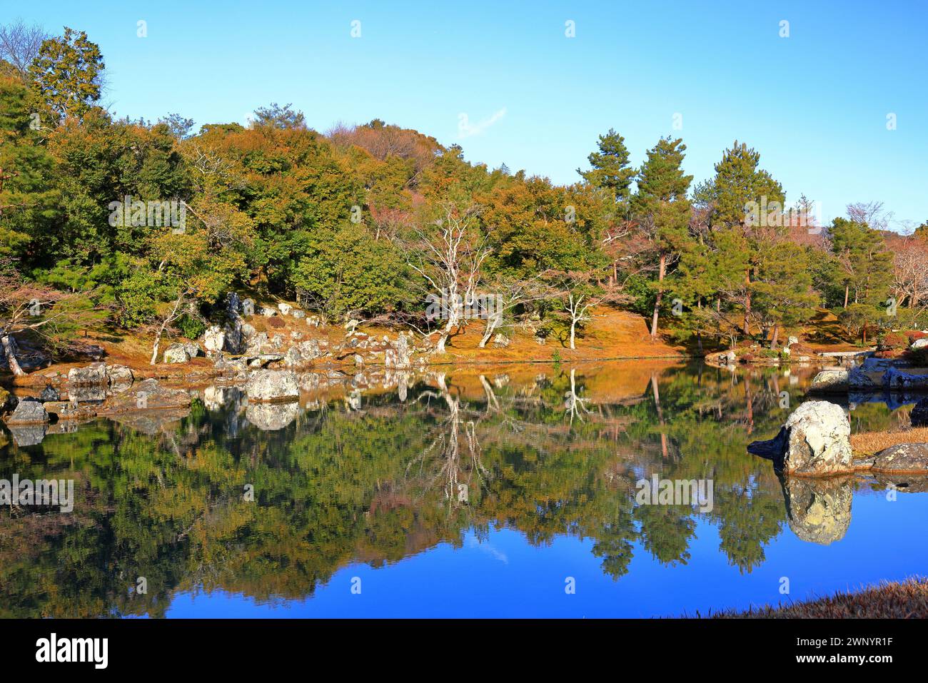 Tenryu-ji, a venerable Zen temple at Arashiyama, Susukinobabacho ...