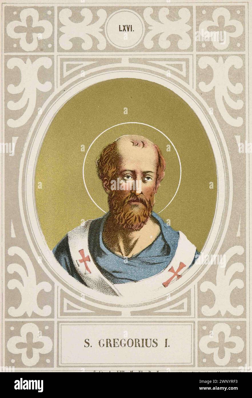 Saint gregory the first hi-res stock photography and images - Alamy