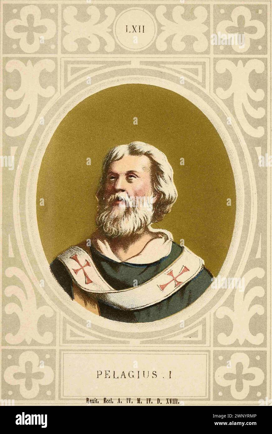Pope pelagius the first hi-res stock photography and images - Alamy