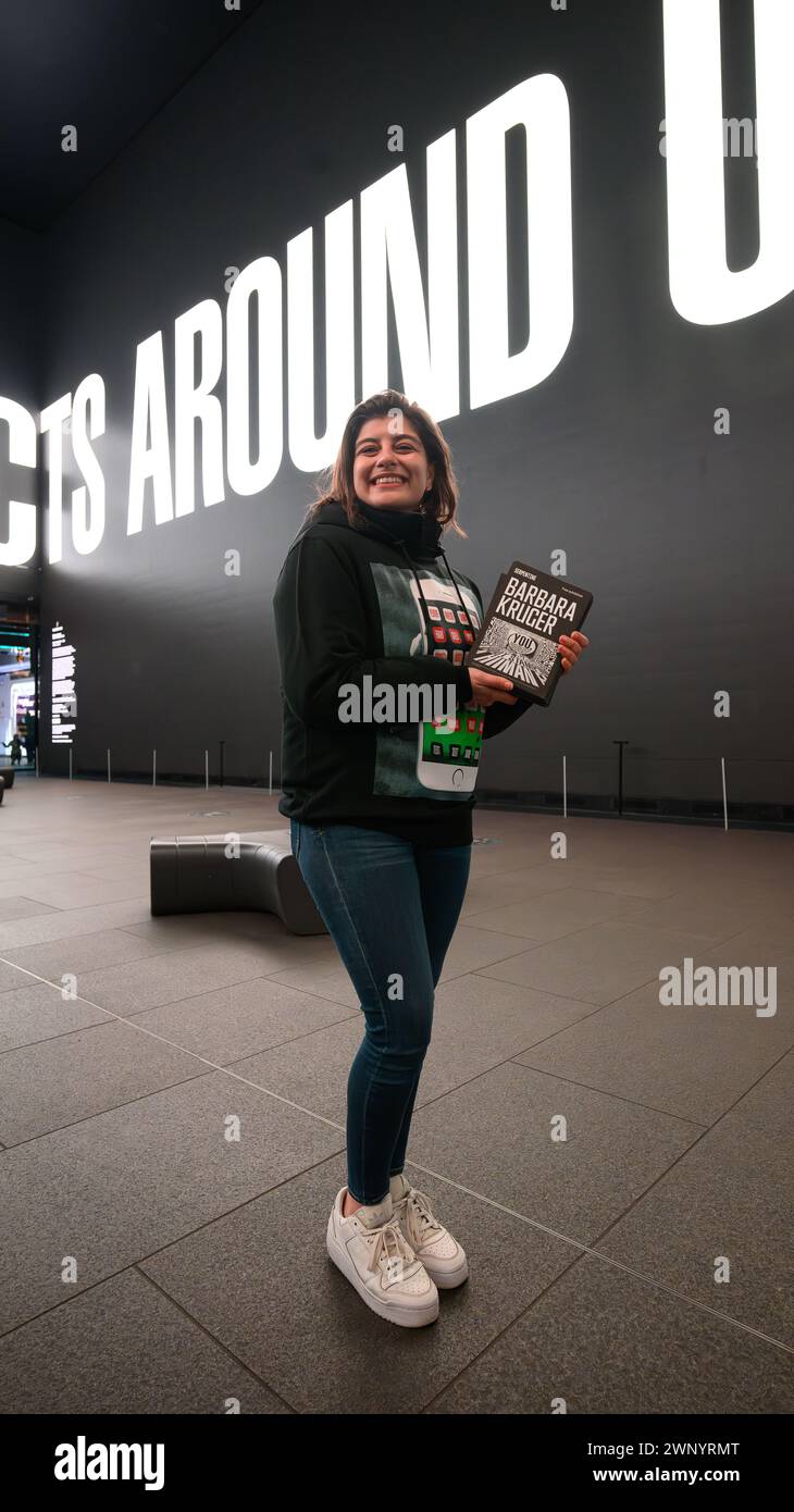 London, UK, 4th March 2024, Barbara Kruger - Silent Writings at The NOW ...