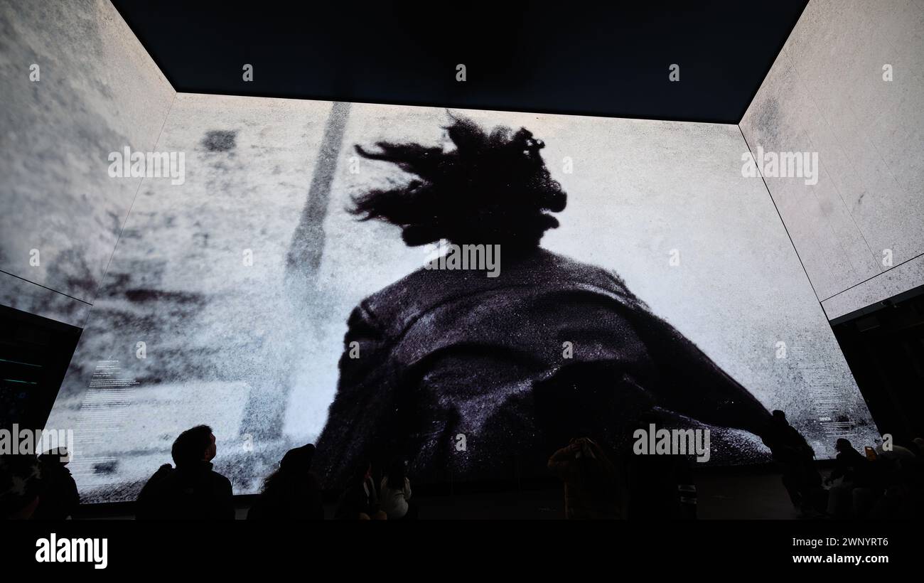 London, UK, 4th March 2024, Barbara Kruger - Silent Writings at The NOW ...