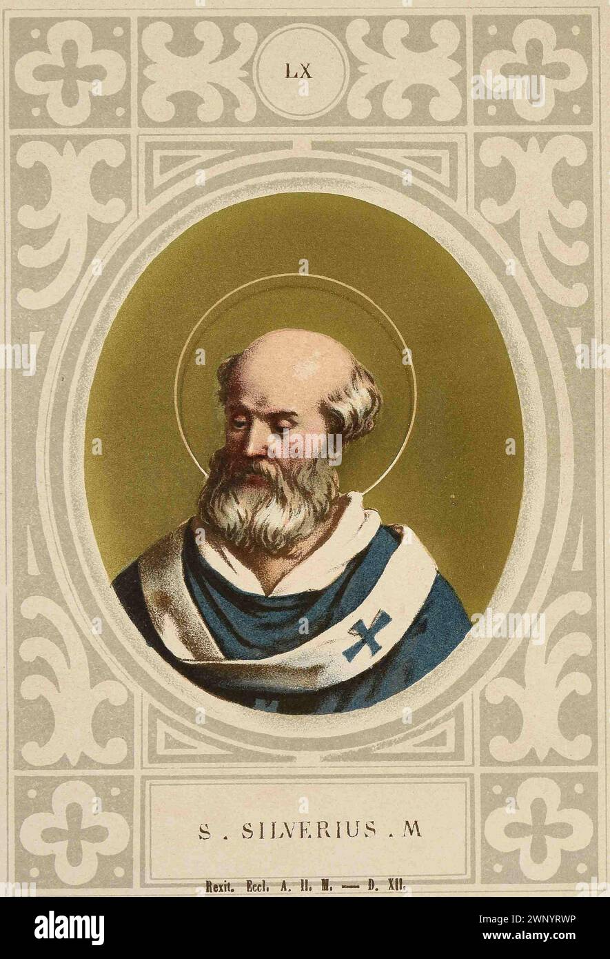 St silverius hi-res stock photography and images - Alamy