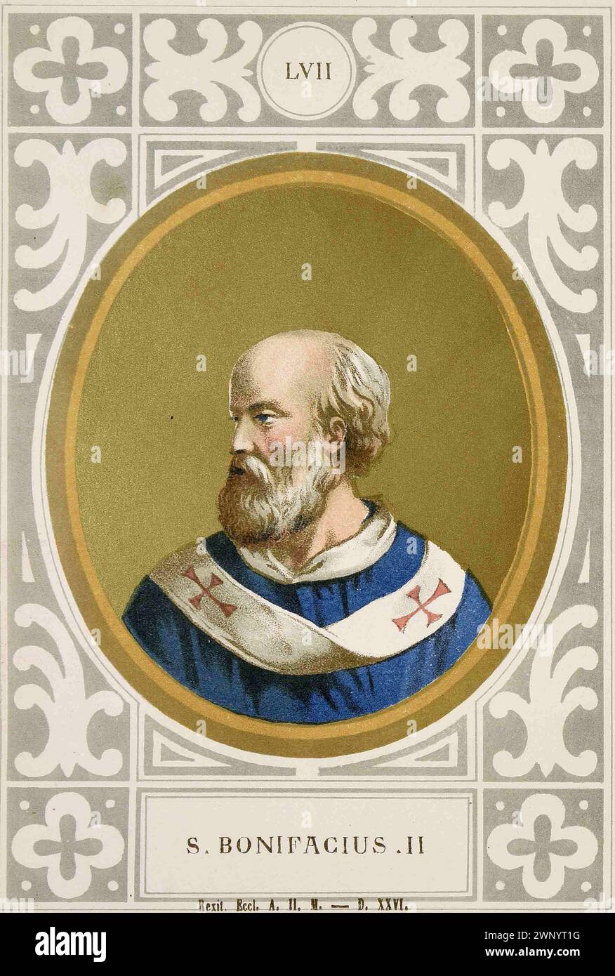 Pope boniface ii hi-res stock photography and images - Alamy