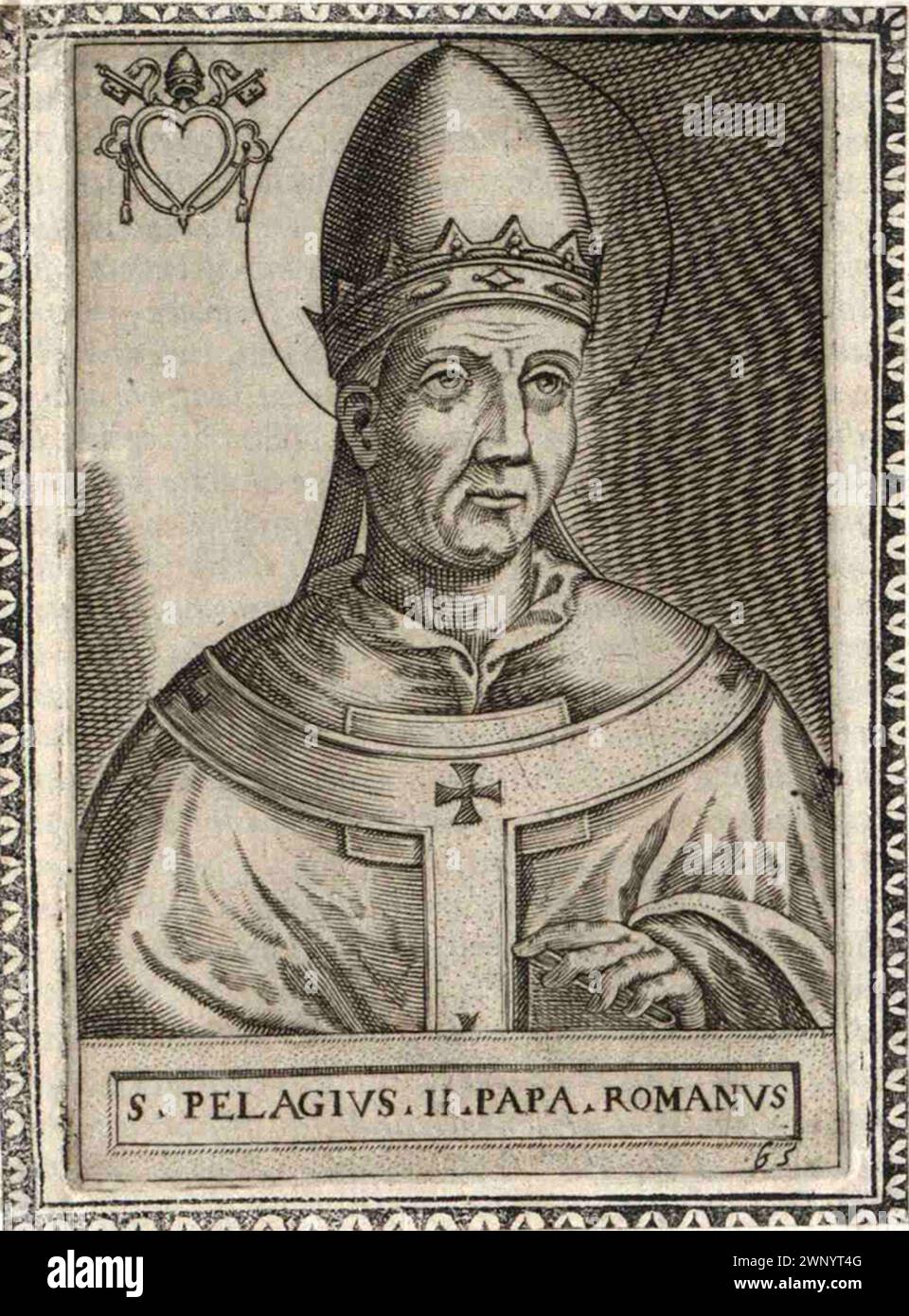 Pope pelagius the second hi-res stock photography and images - Alamy
