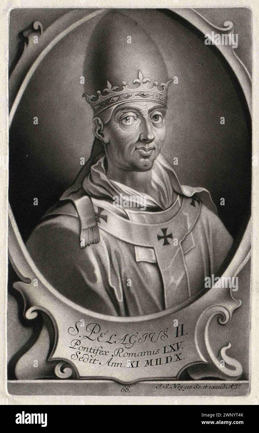 Pope pelagius the second hi-res stock photography and images - Alamy