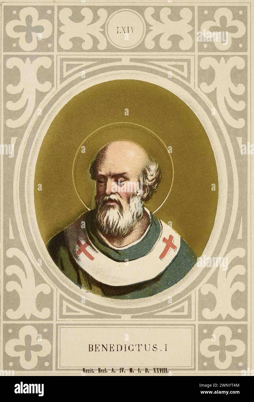 St benedict saint hi-res stock photography and images - Alamy