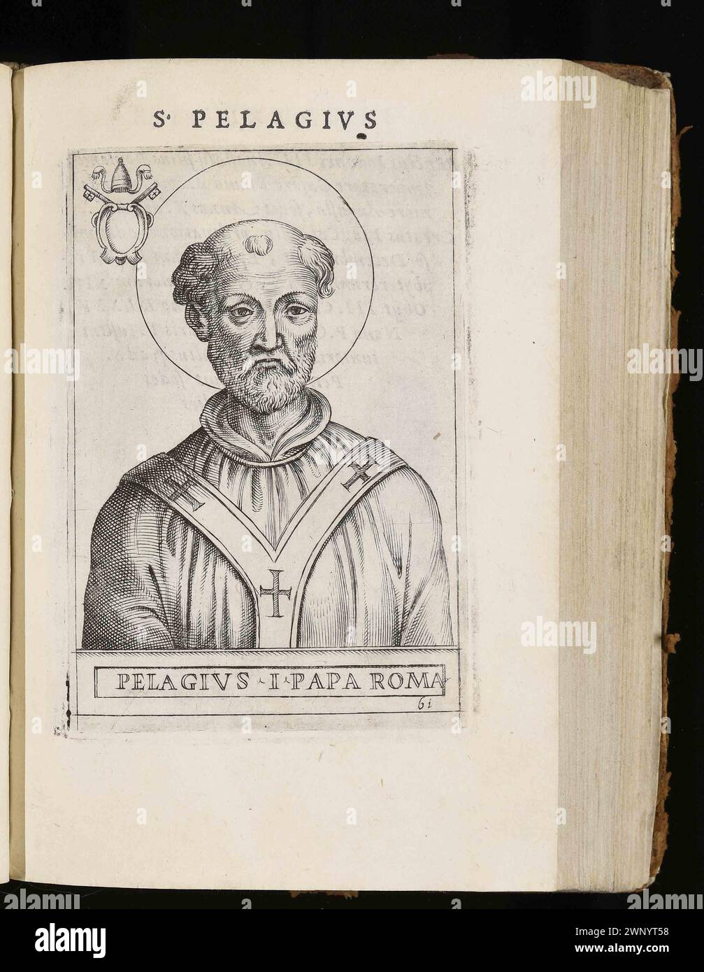 Pope pelagius the first hi-res stock photography and images - Alamy