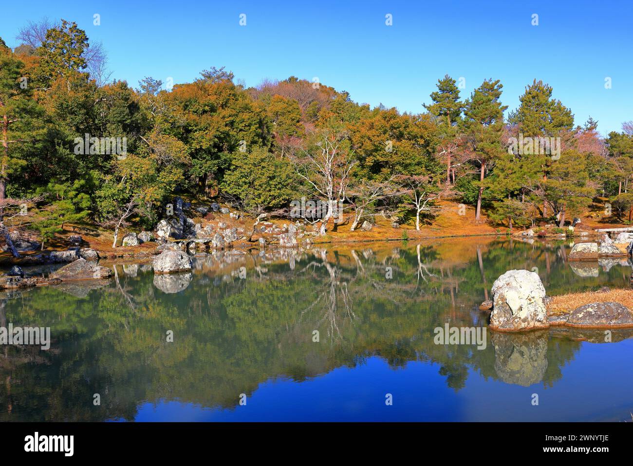 Tenryu-ji, a venerable Zen temple at Arashiyama, Susukinobabacho ...